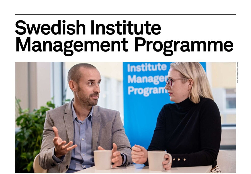 Swedish Institute Management Programme Northern and Eastern Europe ...